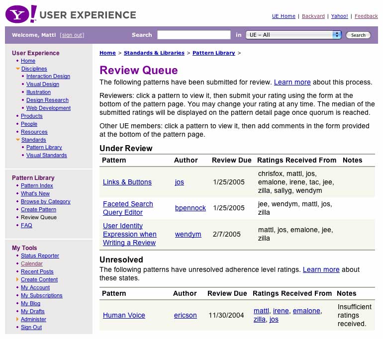 Implementing a Pattern Library in the Real World: A Yahoo! Case Study ...